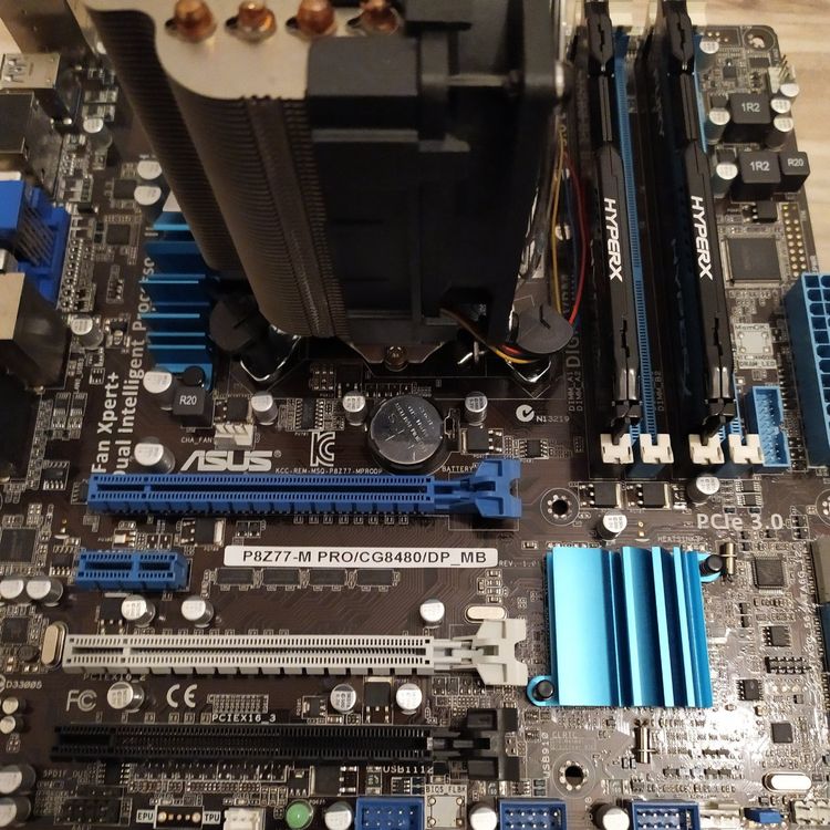 Asus P8Z77-M PRO + i7 CPU + Kühler + 16GB RAM | Kaufen auf Ricardo