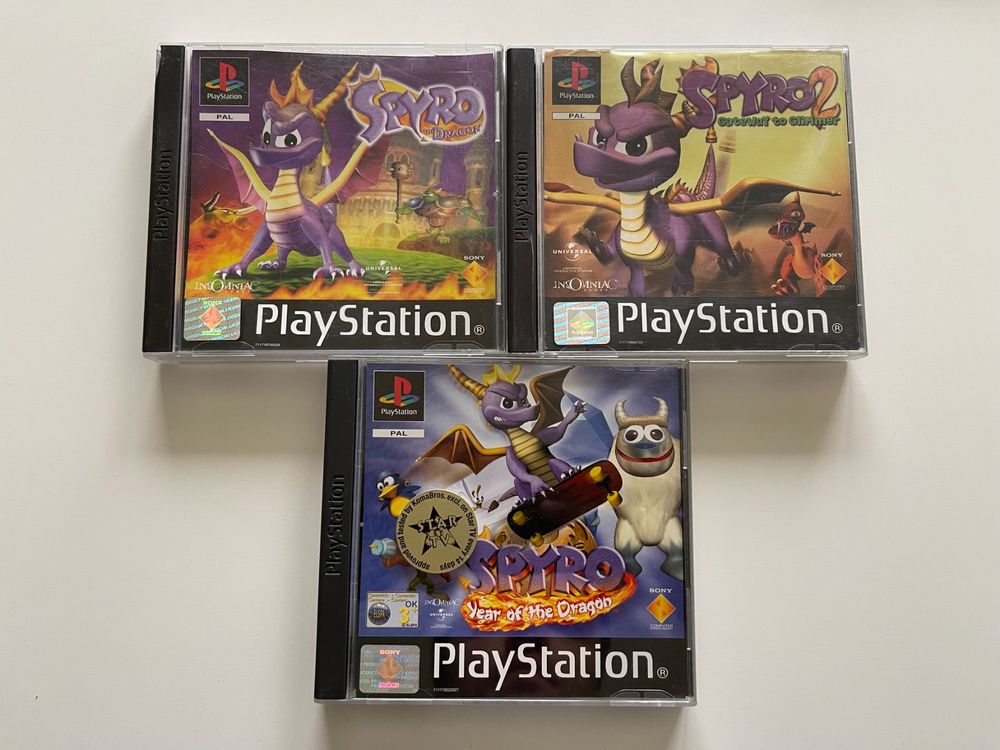 Spyro Collection, Sony Playstation 1, PS1 (Gebraucht) in Couvet für CHF ...