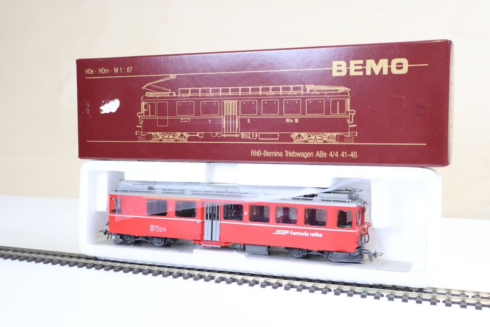 BEMO RhB Bernina Triebwagen ABe 4/4 - 1266 126 | Kaufen auf Ricardo