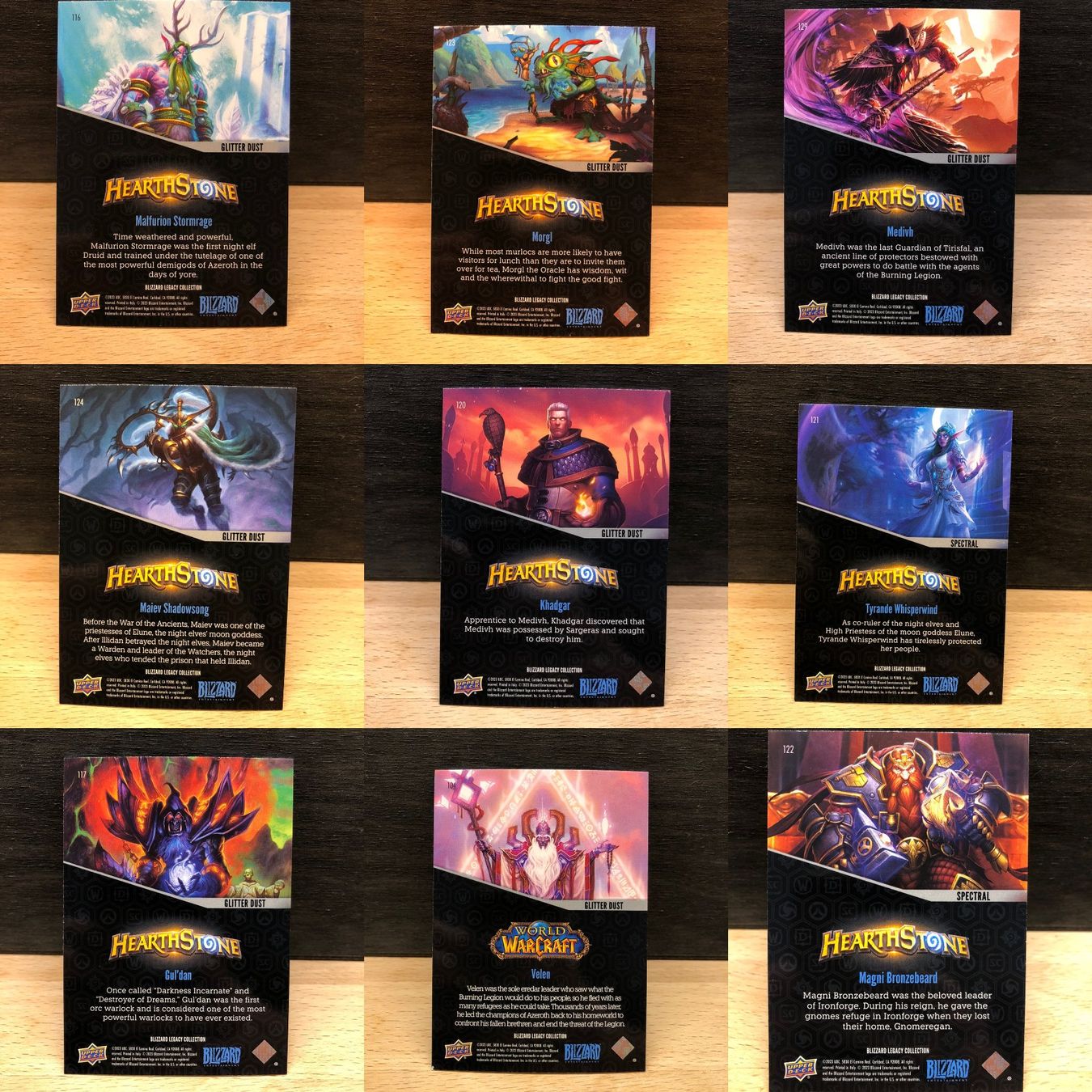 Upper Deck Blizzard Legacy – lot parallèles hearthstone (Neuf (Voir ...