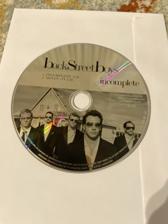 Backstreet Boys - Incomplete CD - Top Zustand! 🎶🎵🎧 (53) (Gebraucht) in ...