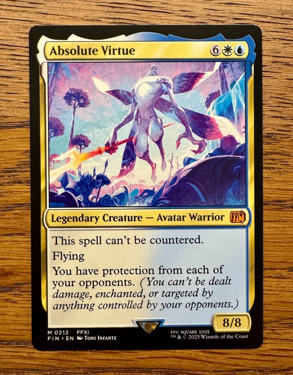 Absolute Virtue FINAL FANTASY (Neu (gemäss Beschreibung)) in ...