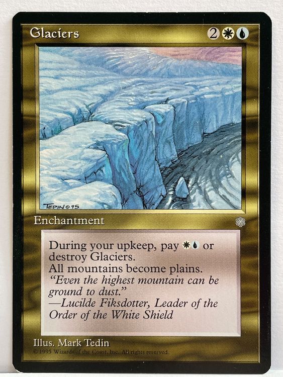 Magic The Gathering - Glaciers | Kaufen auf Ricardo