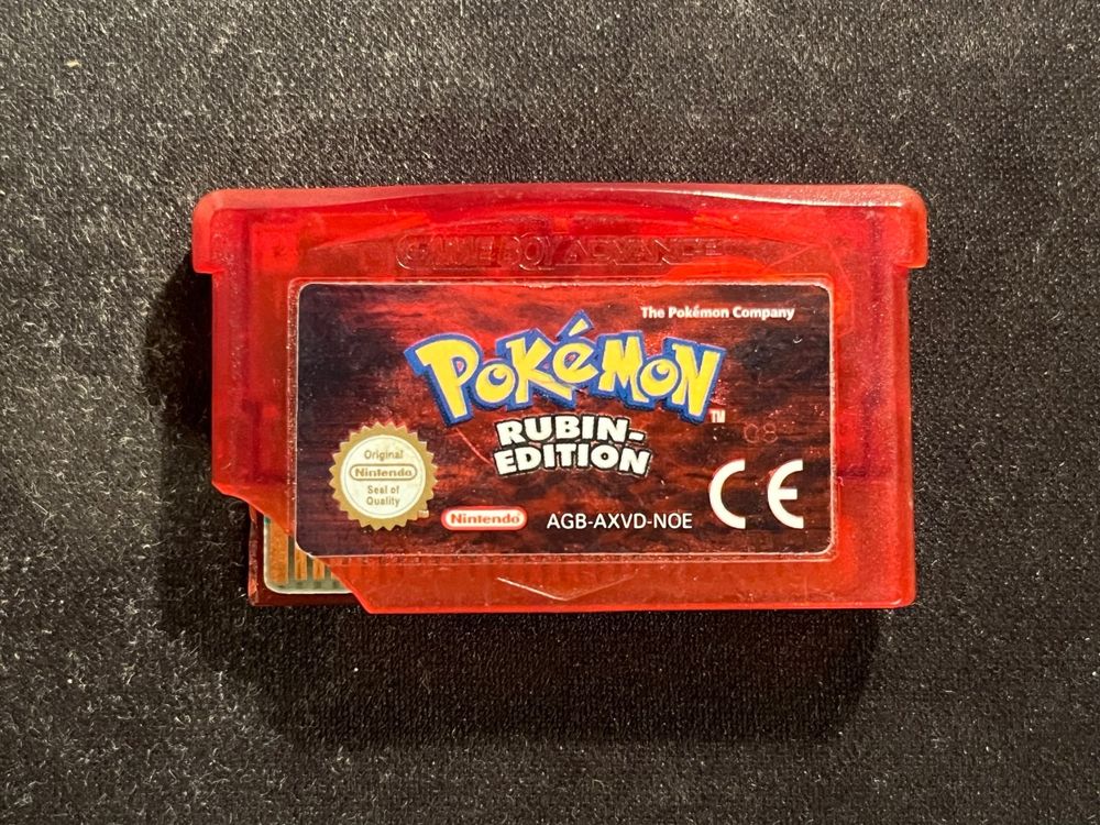 Pokemon Rubin Edition *Neue Batterie*Gameboy advance Deutsch | Kaufen ...