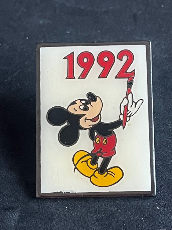 Original Disney Pin 1992 Euro Disney Mickey Mouse Winner (Gebraucht) in ...