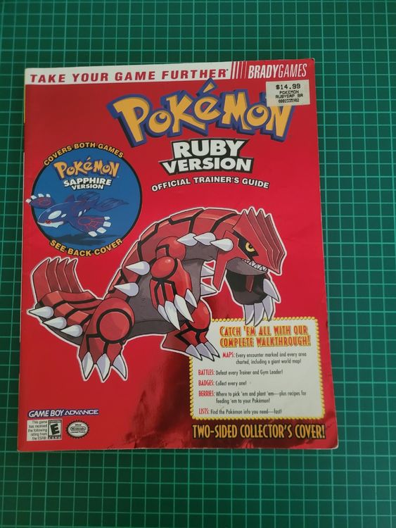 Pokemon Ruby & Sapphire Official Trainer's Guide Book! (Gebraucht) in ...