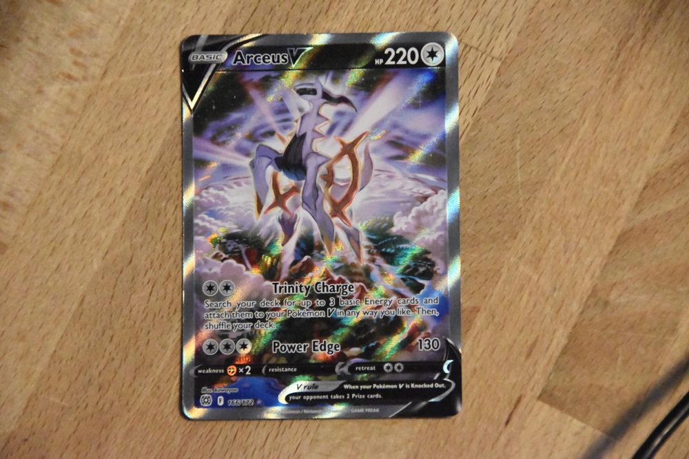 Arceus V 166/172 Englisch Pokémon (Gebraucht) in Gümligen für CHF 30 – mit Lieferung auf Ricardo ...
