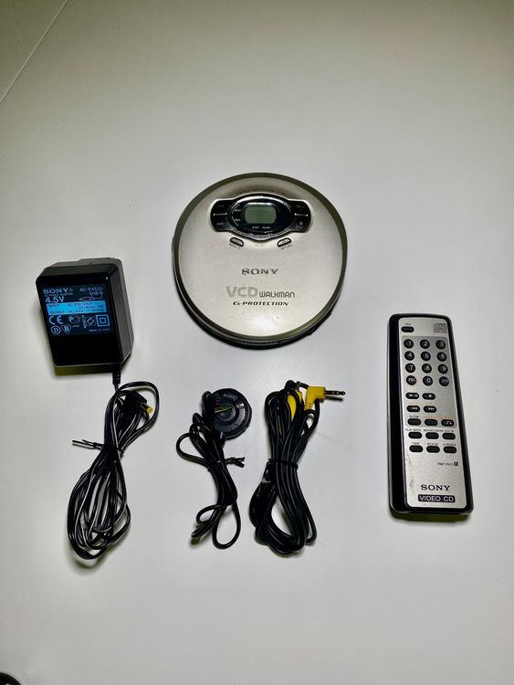 Vintage Sony Walkman VCD Player Model D-VJ 65 | Acheter sur Ricardo
