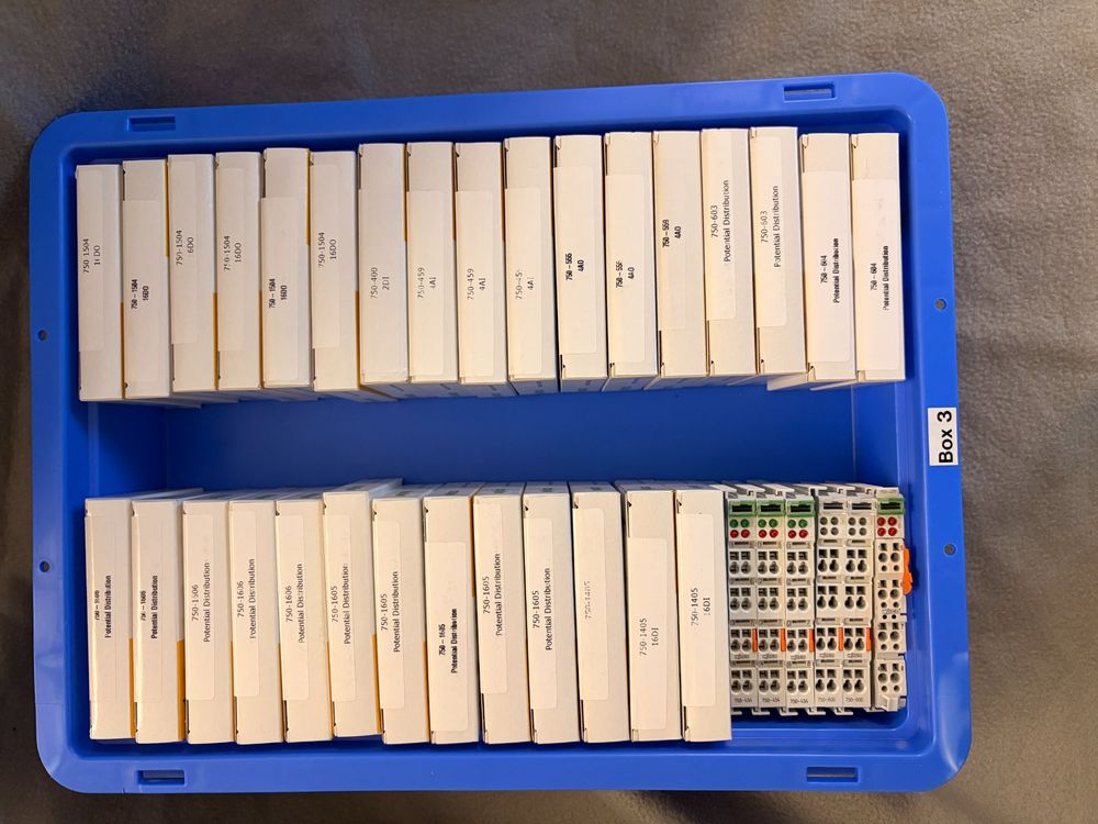 Wago 750 Module: Diverse Module im Set, Box 3 (Neu (gemäss Beschreibung ...