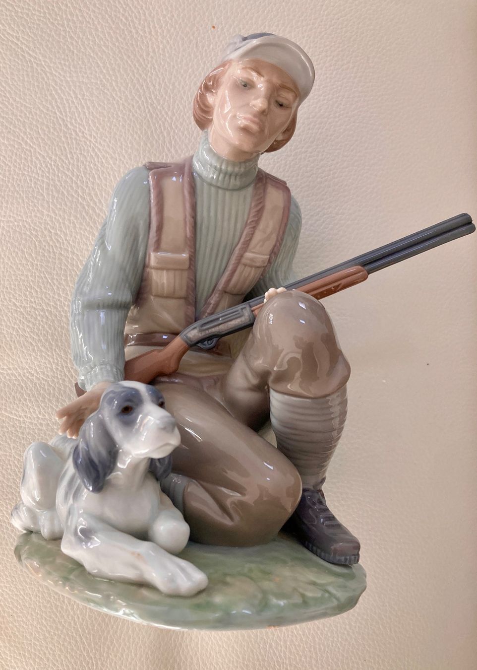 Lladro Figur, Jäger mit Jagdhund, Top Zustand, Vintage! (Gebraucht) in ...