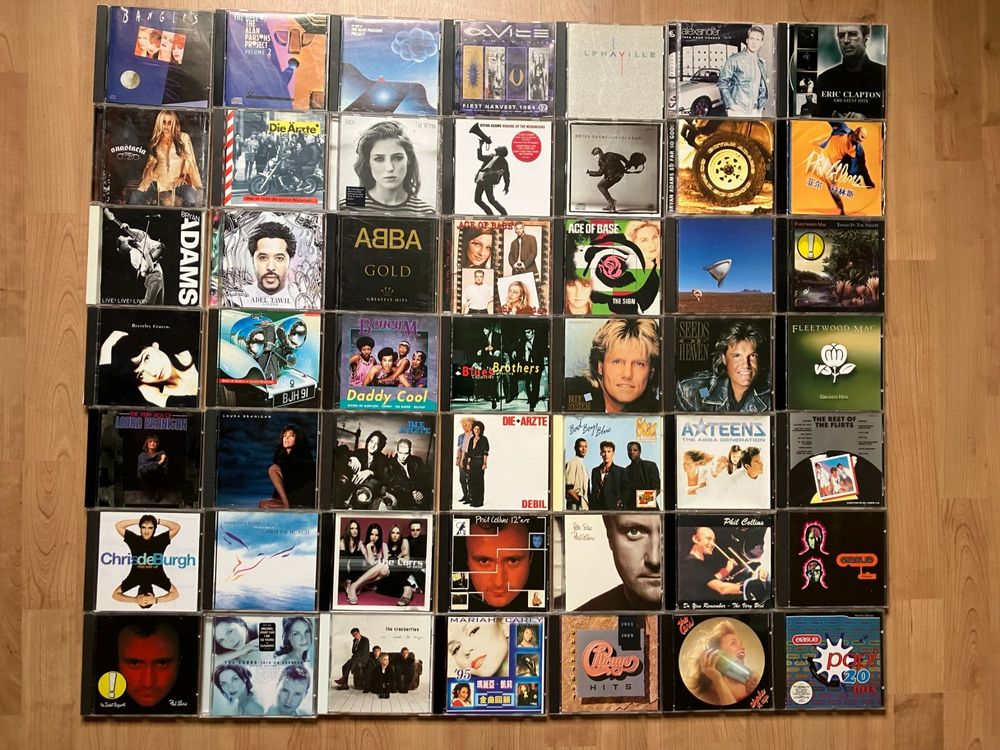 CD-Sammlung Pop (Gebraucht) in Niederhasli für CHF 34 – mit Lieferung auf Ricardo kaufen