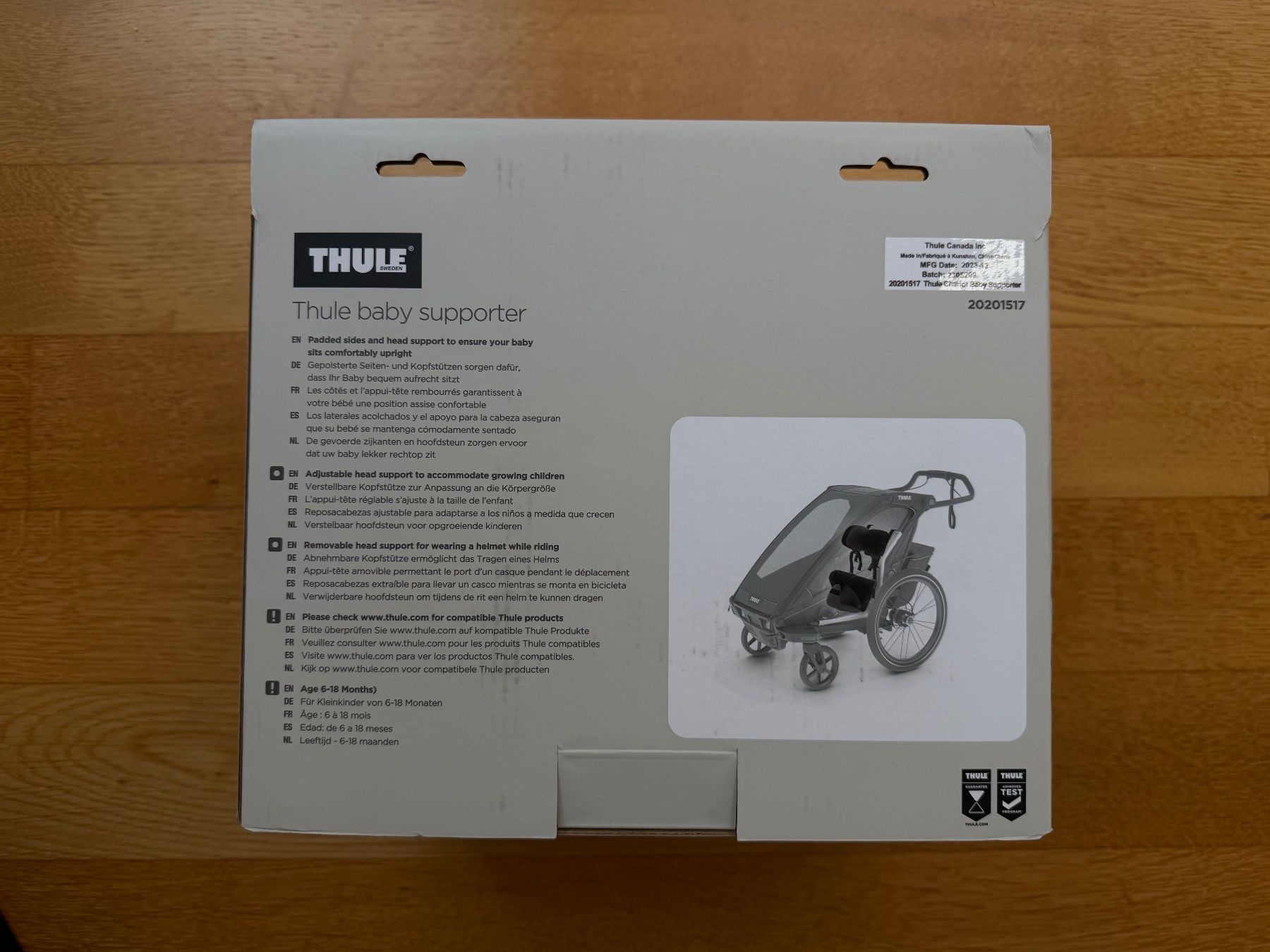 Thule Baby Chariot Supporter – neu, kompletter Set (Neu (gemäss ...