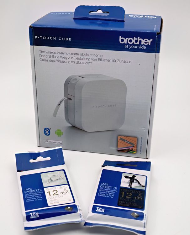 Brother P-Touch Cube inkl. 2 Bänder | Kaufen auf Ricardo