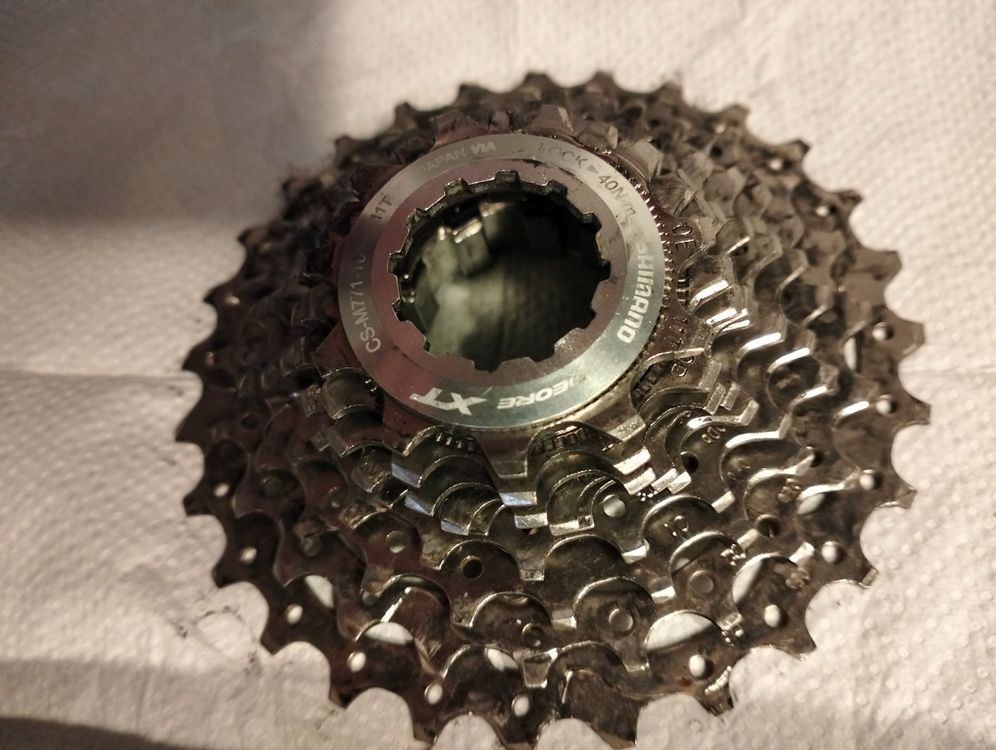 Shimano Kassette Deore XT CS-M771 10-fach 11-28 (Gebraucht) in Uster ...