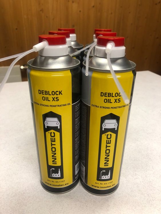 Innotec Deblock Oil XS extrem Rostlöser 6 Stück (Neu und ...