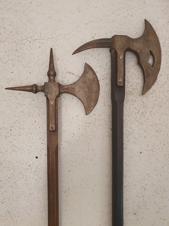Streitaxt Mittelalter Axt Militär Vintage Armee Kampfbeil (Gebraucht ...