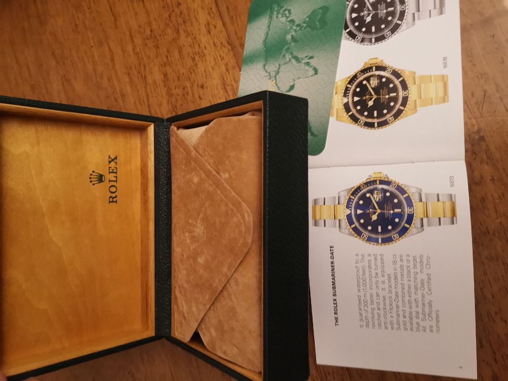 Rolex Submariner Box & Papers - Top Zustand - Selten! (Gebraucht) in ...