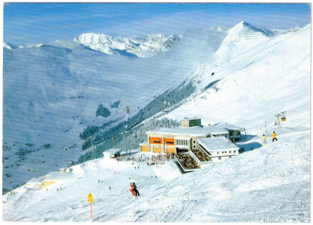 Verbier - Ruinettes -Luftseilbahn Attelas, Gondelbahn Ruine (Gebraucht ...