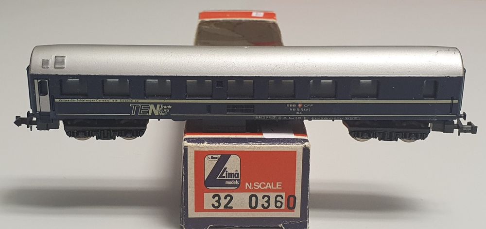 Lima 320360 SBB Schlafwagen blau "TEN" in OVP (MBP) (Gebraucht) in Birr für CHF 12 – mit ...