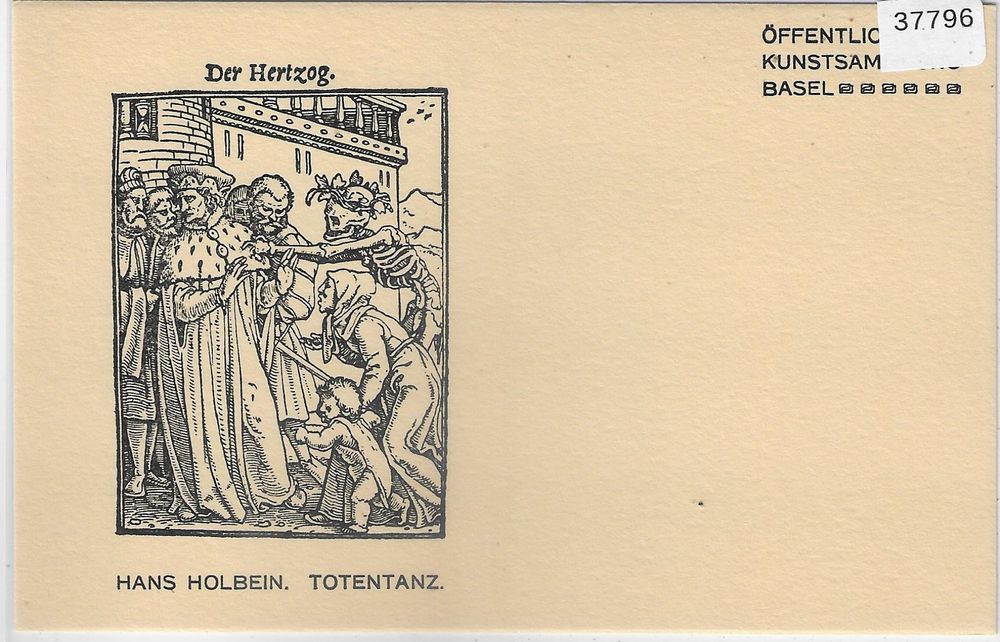 Basel - Hans Holbein - Totentanz - Der Hertzog (Gebraucht) in Ettingen ...