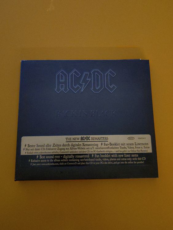 AC/DC - Back in Black - CD - Remastered - Top Zustand! (Gebraucht) in ...