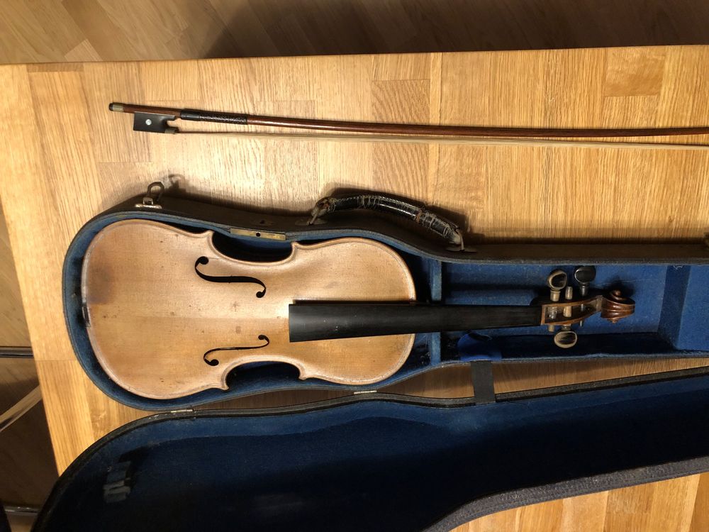 Geige mit Geigenbogen Violine | Kaufen auf Ricardo