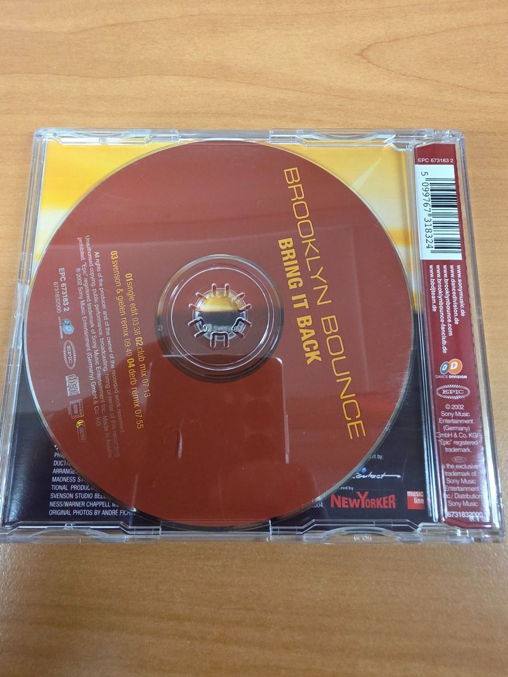 CD Single - Brooklyn Bounce – Bring It Back (Gebraucht) in Biberist für ...