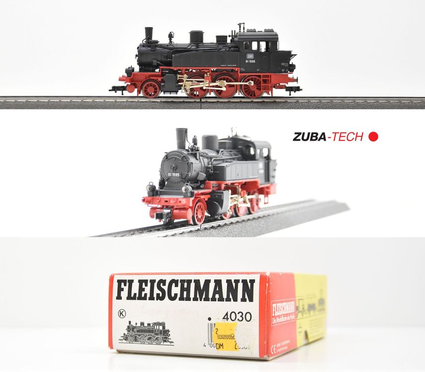 Fleischmann 4030 Dampflok BR 91 DB H0 GS Analog mit OVP (Gebraucht) in St. Gallen für CHF 28 ...