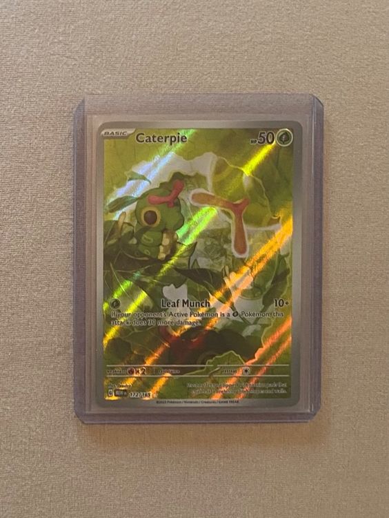 Pokemon Scarlet & Violet 151 Caterpie Illustration Rare (Neu (gemäss ...