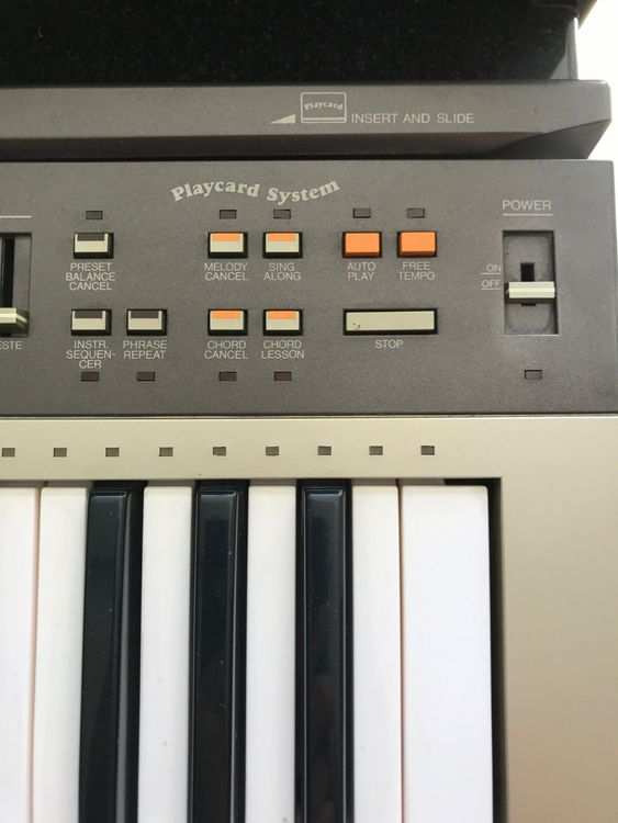 Keyboard Yamaha PC-1000 mit Playcard-System (Gebraucht) in Ennetbaden für CHF 35 – mit Lieferung ...