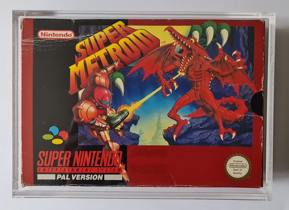 Super Metroid OVP CIB ☠️Super Nintendo SNES PAL SCN👉RARITÄT (Gebraucht ...