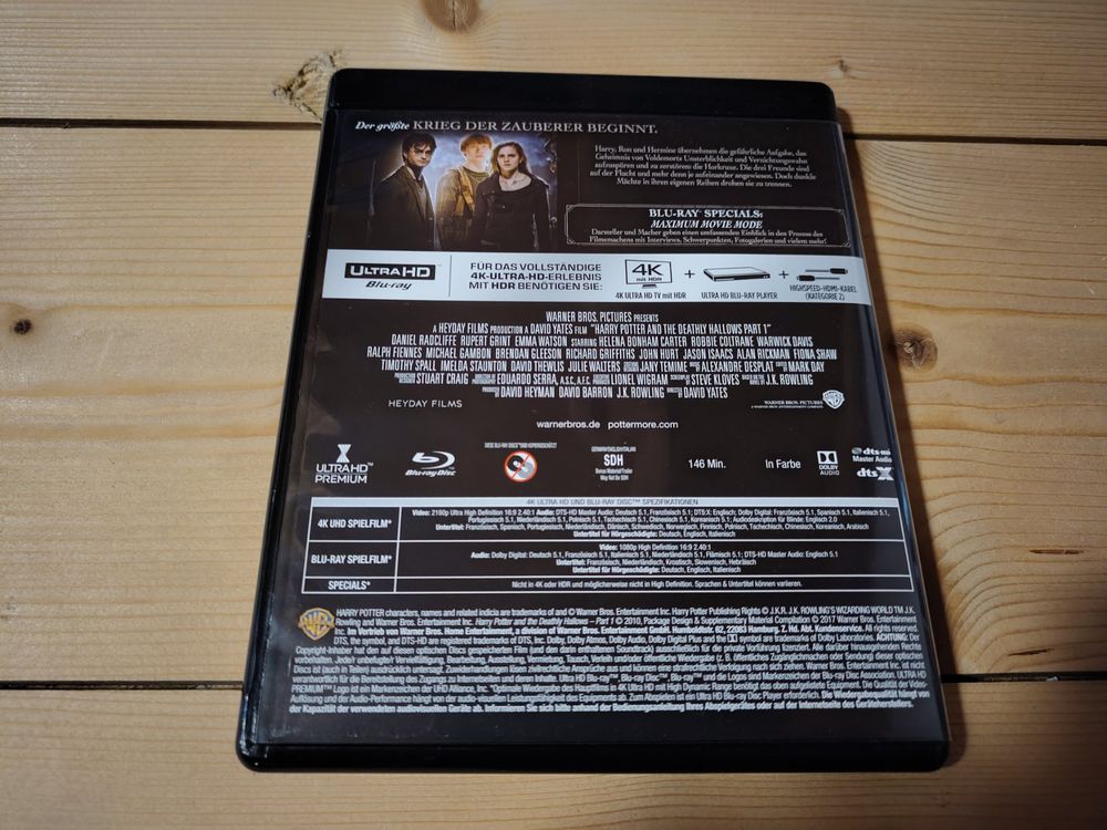 Harry Potter und die Heiligtümer des Todes Teil 1 (Gebraucht) in ...