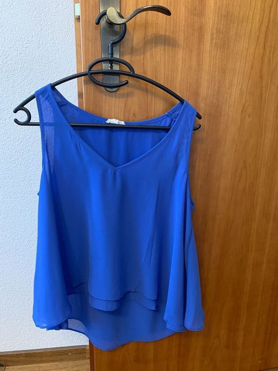 Bluse Farbe Blau, Grösse M | Kaufen auf Ricardo