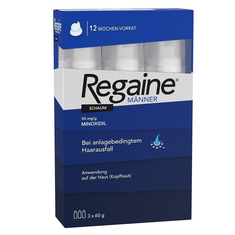 Regaine Schaum Männer 3-Monats-Packung (Neu und originalverpackt) in ...