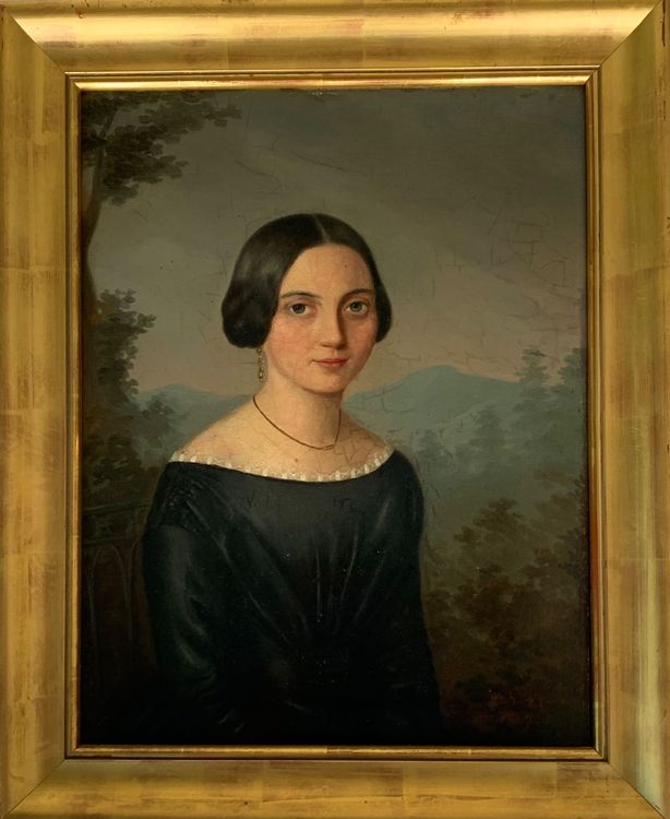 Antikes Gemälde Porträt von einer Dame unleserlich Signiert (Gebraucht) in Root für CHF 355 ...