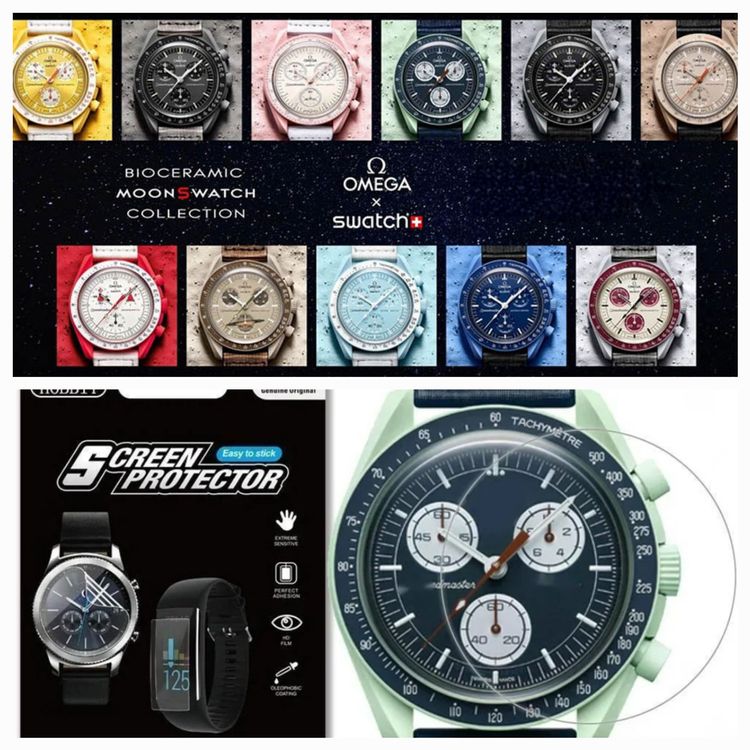 OMEGA X Swatch Screen Protector 2 Stück (Neu und originalverpackt) in ...