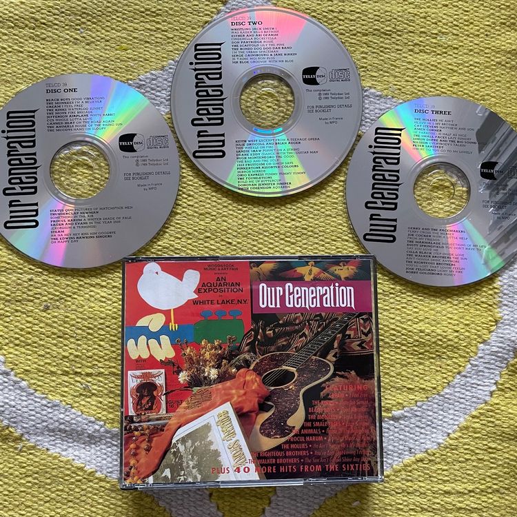 OUR GENERATION-3CD 40 HITS FROM THE SIXTIES (Gebraucht) in ...