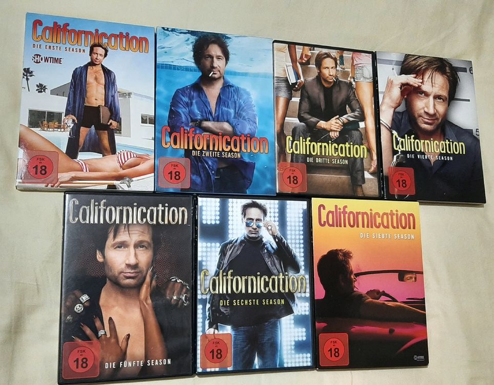 Californication: Komplette Serie (DVD) (Neu (gemäss Beschreibung)) in ...