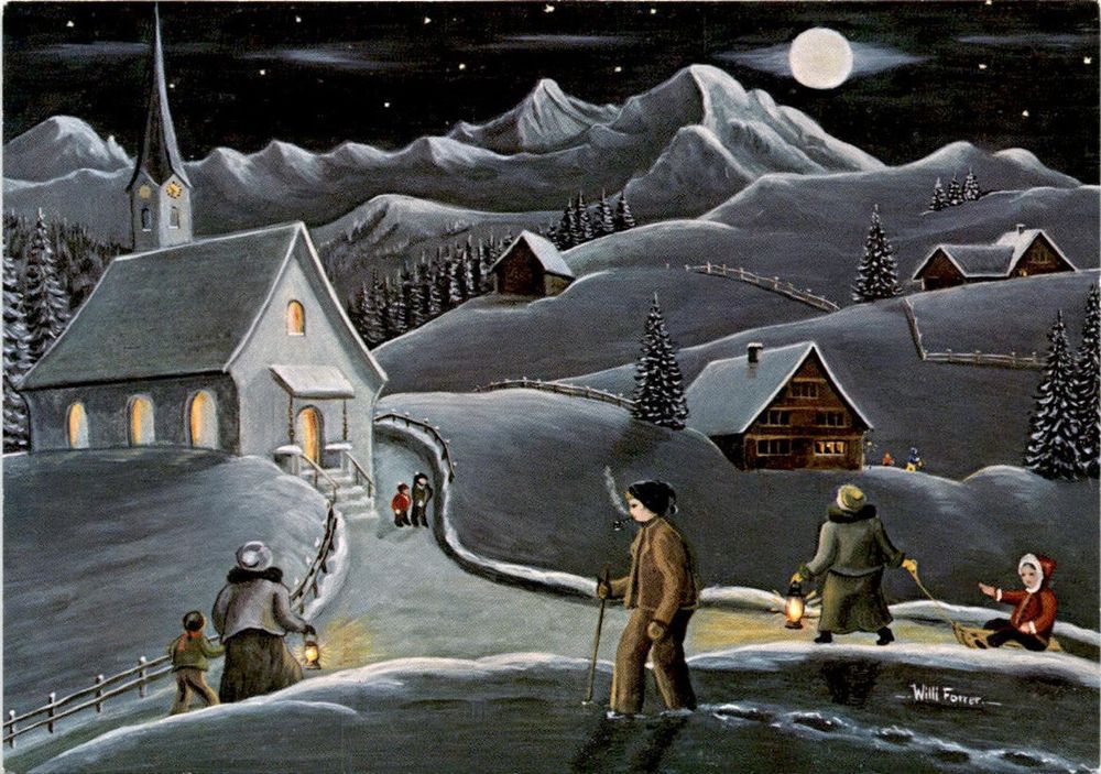 TOGGENBURGER Bauernmalerei, Künstler Willi Forrer, Wildhaus (Gebraucht ...