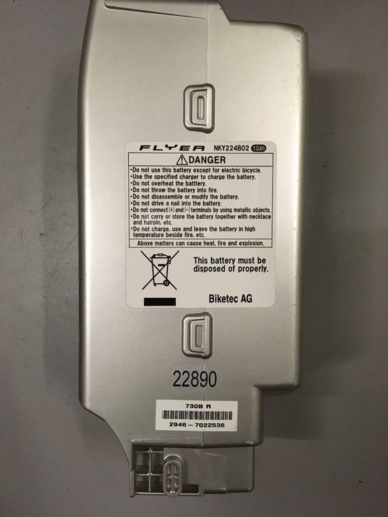 Flyer Akku Defekt 26V / 10 Ah (Defekt) in Windisch für CHF 25 – mit Lieferung auf Ricardo kaufen