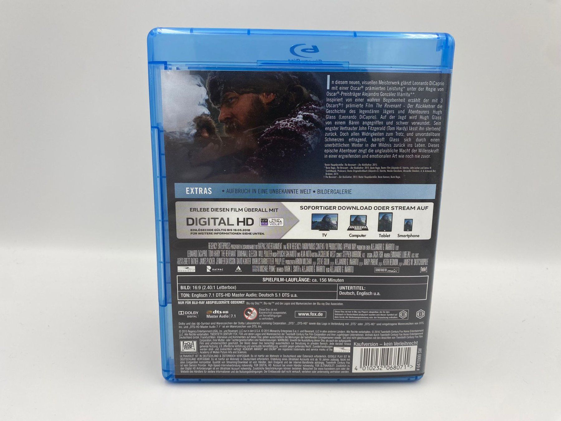 Blu-ray - THE REVENANT - Versand A-Post nur CHF 2.50! (Gebraucht) in ...