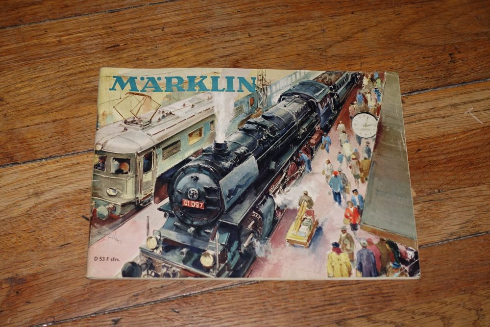 MARKLIN TRAINS ELECTRIQUE BROCHURE VINTAGE | Kaufen auf Ricardo
