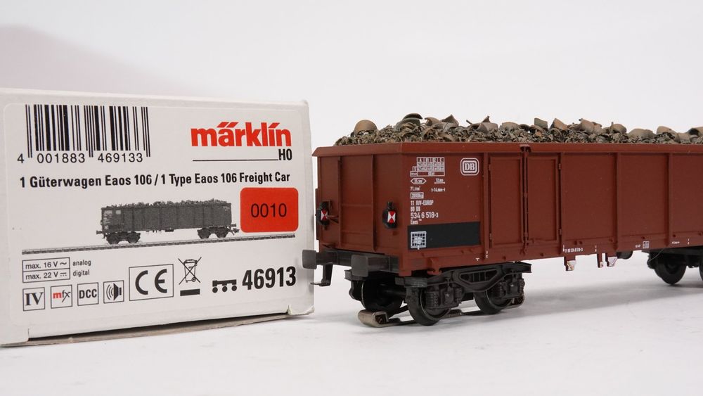 c4 Märklin 46913 Güterwagen Eaos 106 MFX / Sound +Licht (10) (Gebraucht ...