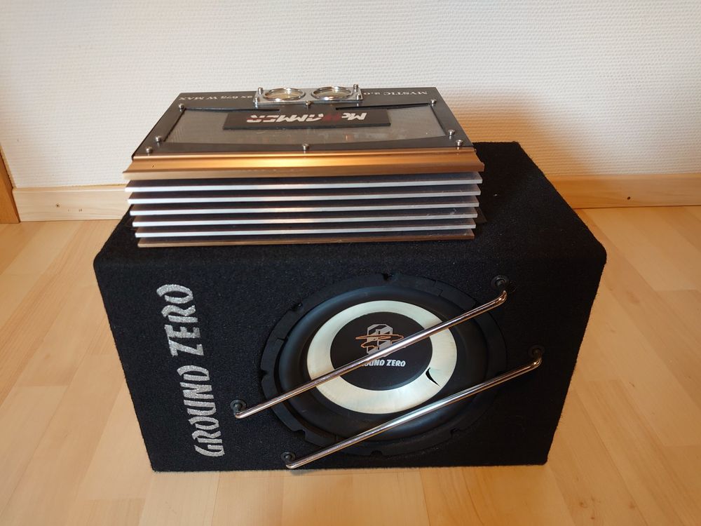 Ground Zero Subwoofer mit Verstärker | Kaufen auf Ricardo