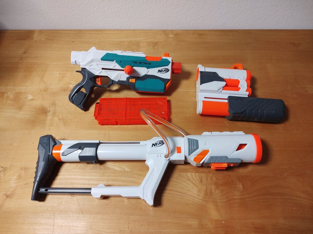 NERF Tri-Strike | Kaufen auf Ricardo
