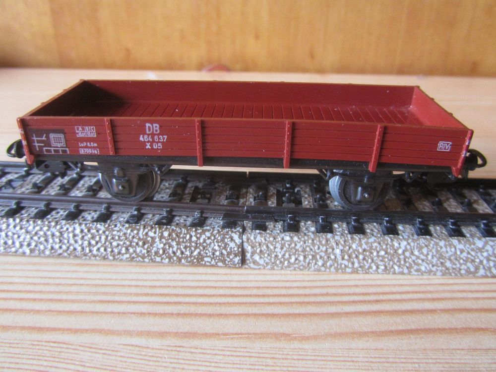 Märklin HO 4503 Wagon plat DB / Flachwagen Deutsche Bahn (D'occasion) à Porrentruy pour CHF 1 ...