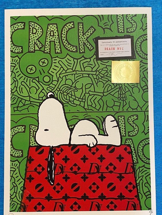 DEATH NYC « Snoopy House & Keith Haring» (Neu (gemäss Beschreibung)) in ...