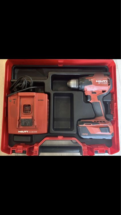 Visseuse Perceuse/Akku-Bohrschrauber Hilti SF 4 A22 | Kaufen auf Ricardo