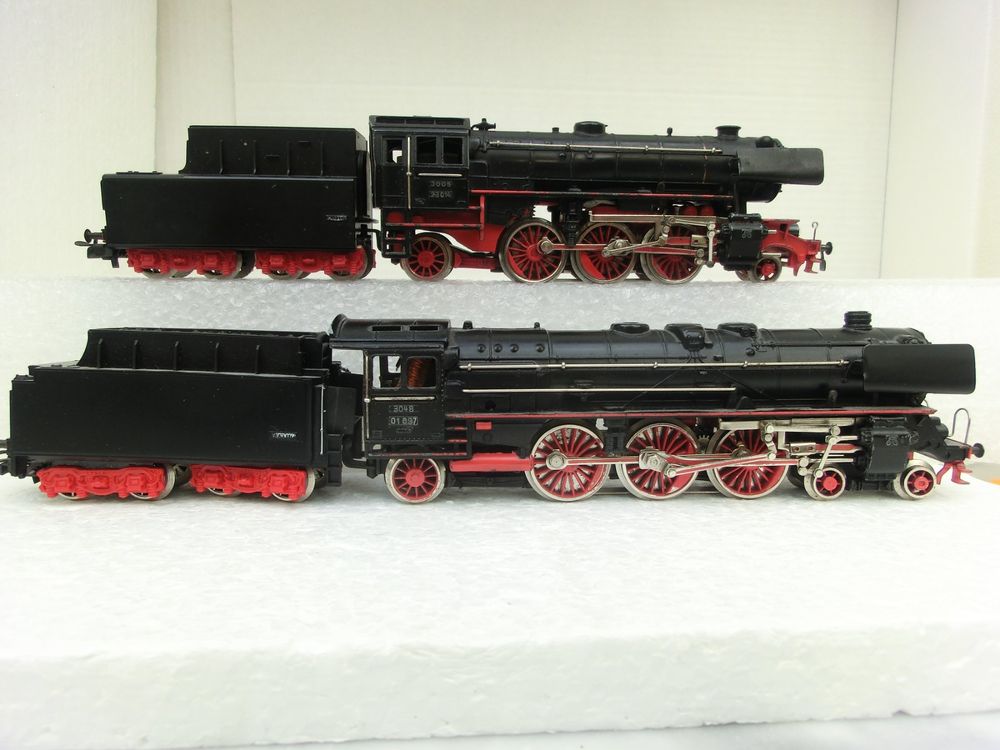 Märklin: 2 x Dampfloks 3005 BR 23 & 3048 BR 01, Gussgehäuse | Kaufen auf Ricardo