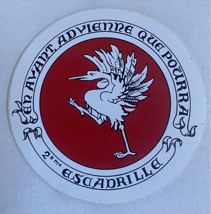 Aufkleber Fliegerstaffel / Escadrille 2 (Gebraucht) in Esslingen für CHF 12 – mit Lieferung auf ...